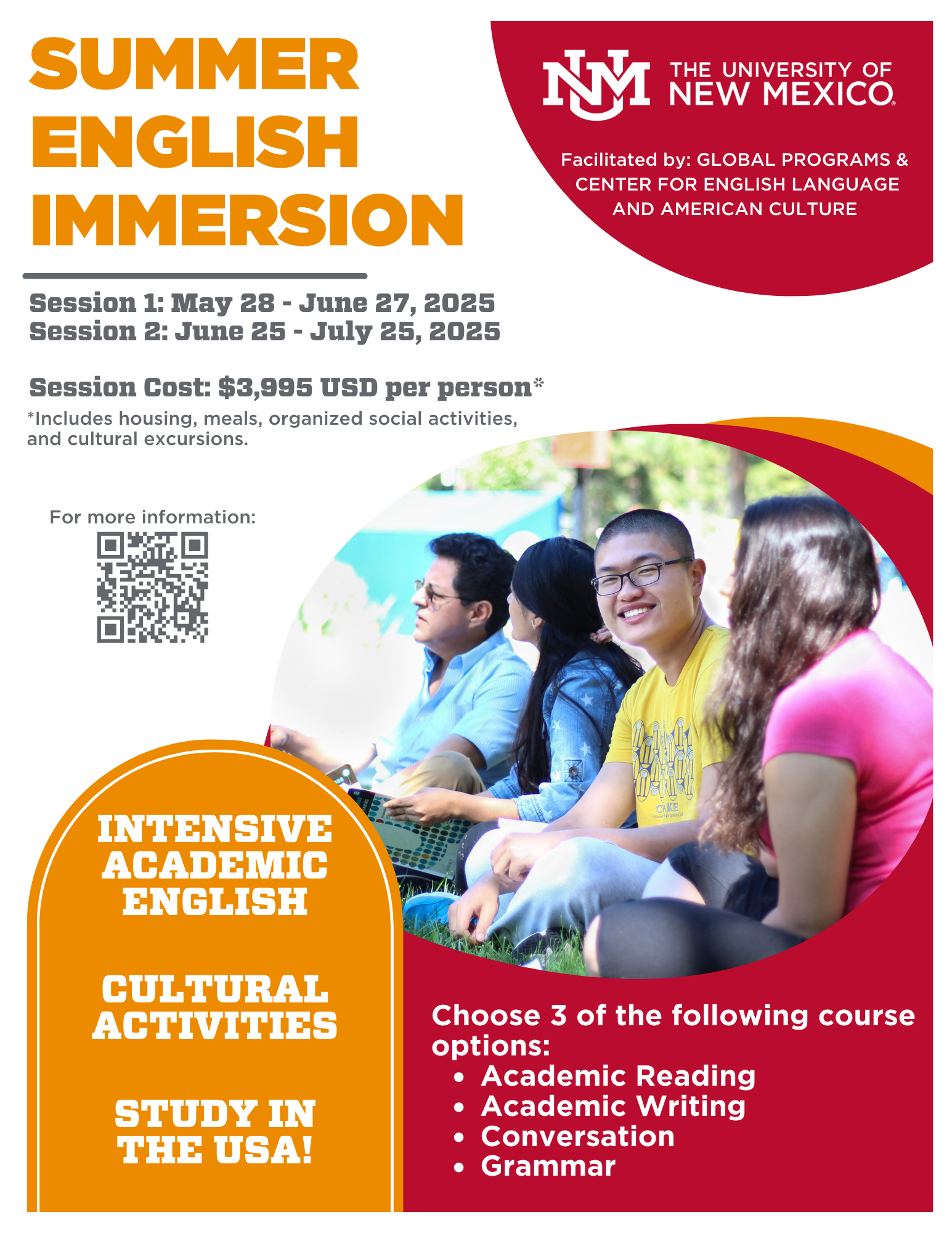 Open Enrollment :: Global Programs | The University of New Mexico